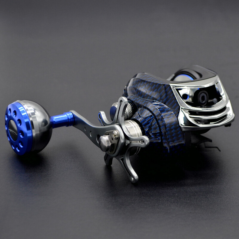 Low Profile Baitcaster Lure Fishing Reel 7 Bearings 7.1:1 Smooth Right ...