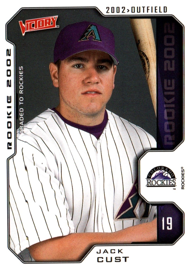 Jack Cust OF Rookie Rockies Upper Deck Baseball Card #522 2002 | eBay