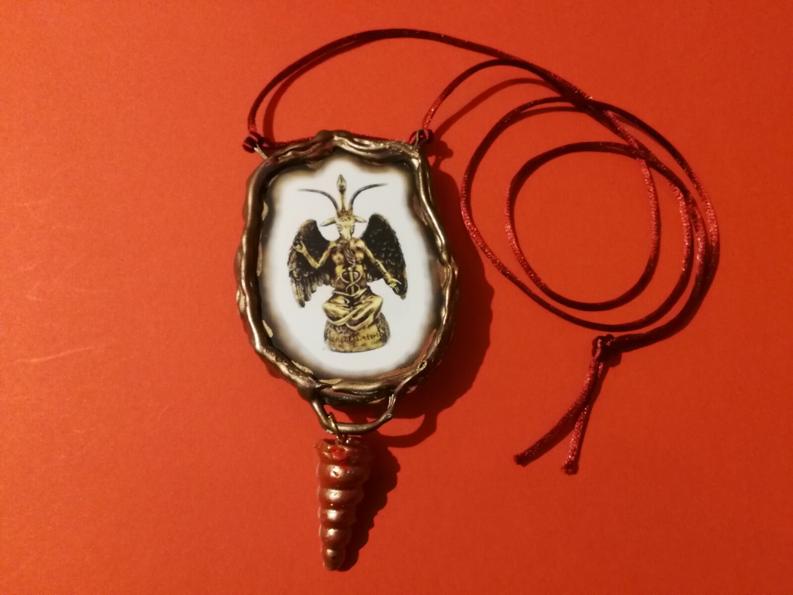 antique book satanic grimoire black magic rare esoteric manuscript ...