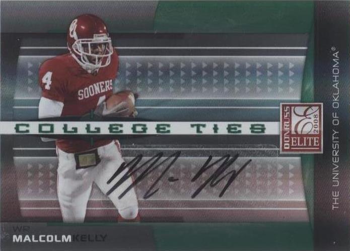 2008 Donruss Elite - College Ties Malcolm Kelly #CT-20 Autographs /50 ...