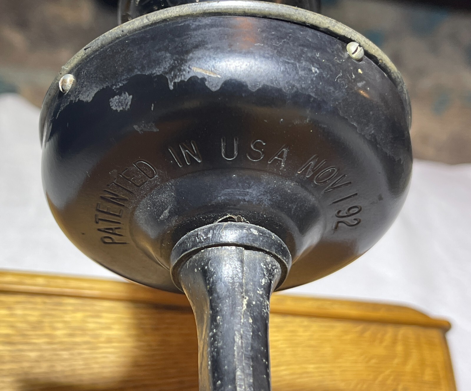 Vintage Kellogg Antique Telephone Plain Front Wall Mount Phone Chicago ...