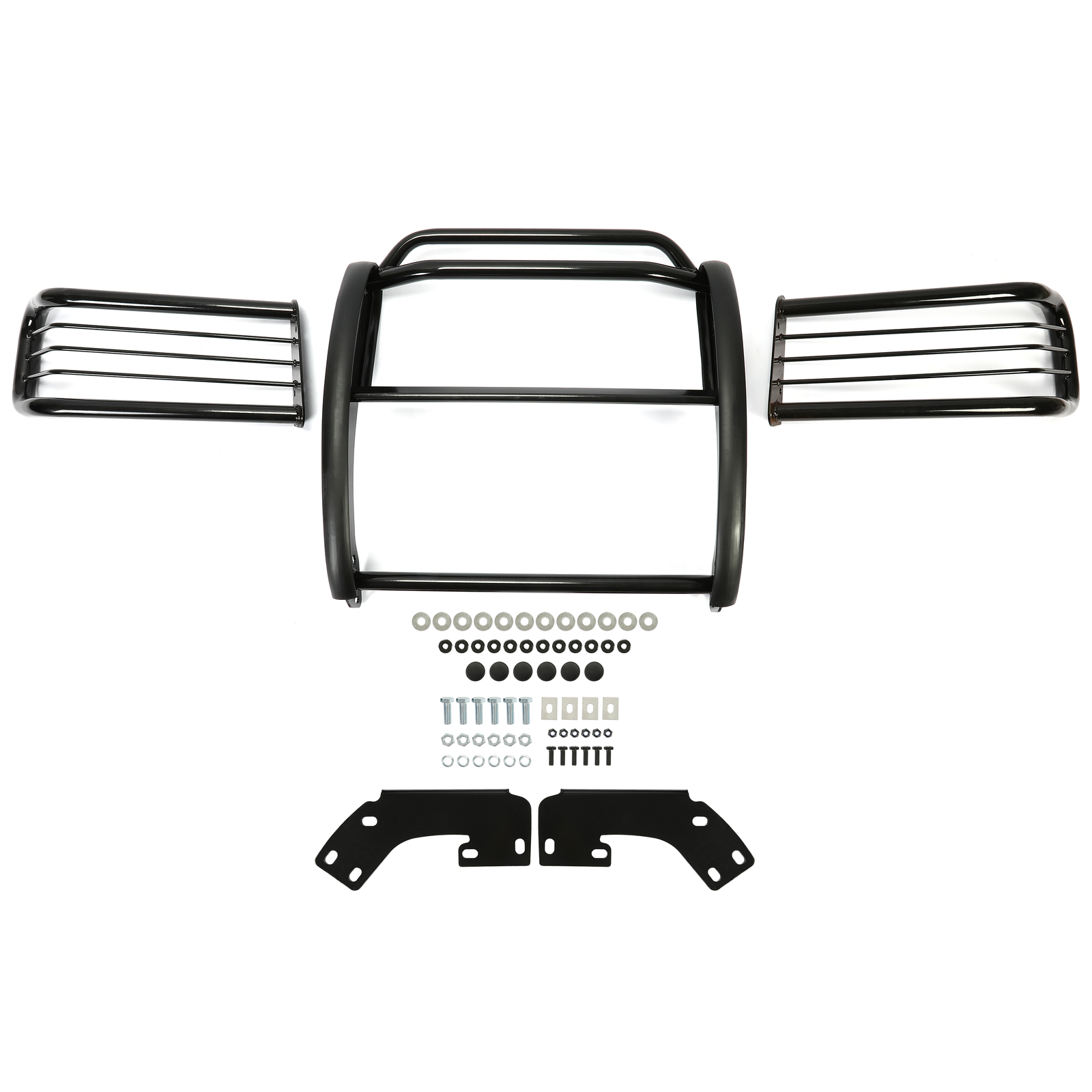 For 01-04 Nissan Frontier Bumper brush Grill Grille Guard in Powder ...