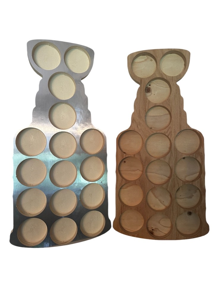 Stanley Cup Wall Hanging Display for 16 Hockey Puck(s) | eBay