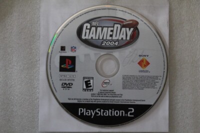 NFL Gameday 2004 Playstation 2 Black Label Disc Only PS2 711719727620| eBay