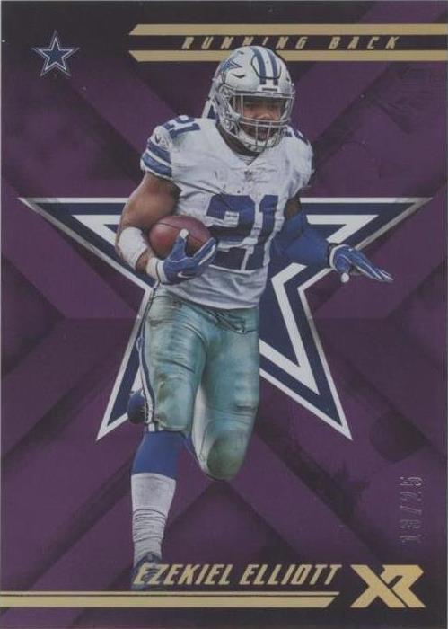 2018 Panini XR - Ezekiel Elliott #50 Purple /25 for sale online | eBay