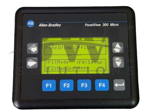 Allen Bradley 2711-M3A18L1 /A PanelView 300 Micro 3" Terminal Rev F ...