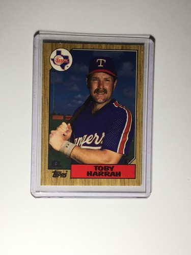 1987 Topps Toby Harrah Tiffany | eBay