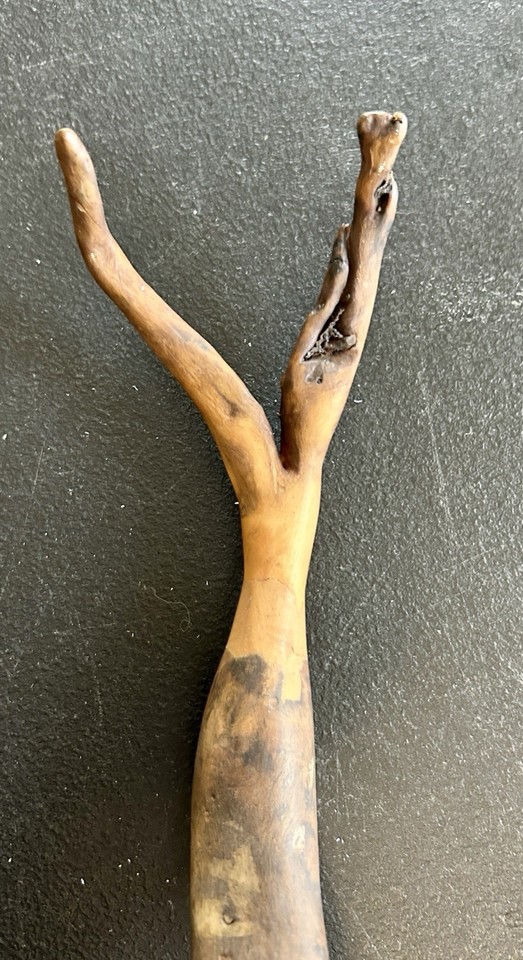 Wood Dowsing Stick Claw Witch Wand Back Scratcher Stick 24” Halloween ...