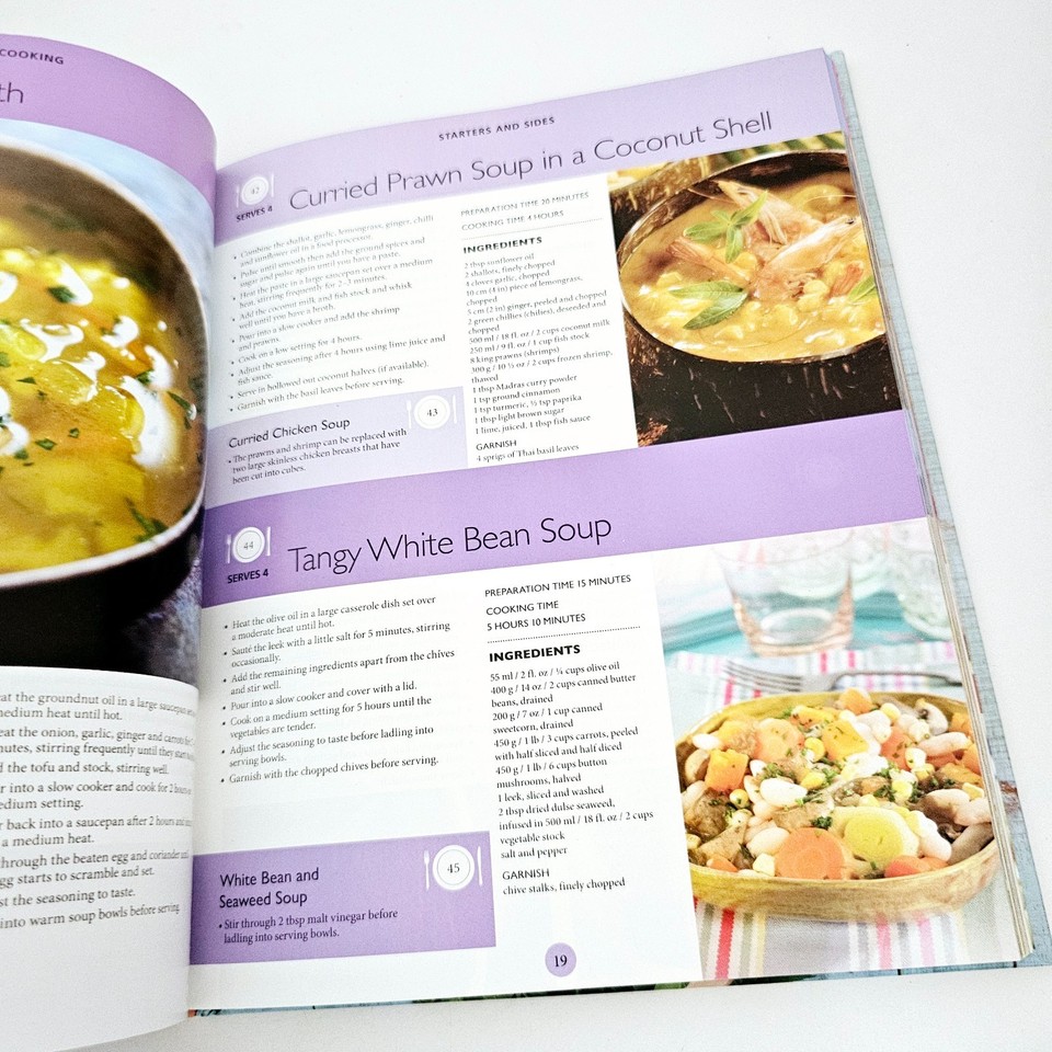 500 Slow Cooking Recipes One Pot Cookbook Hardcover Free Postage | eBay