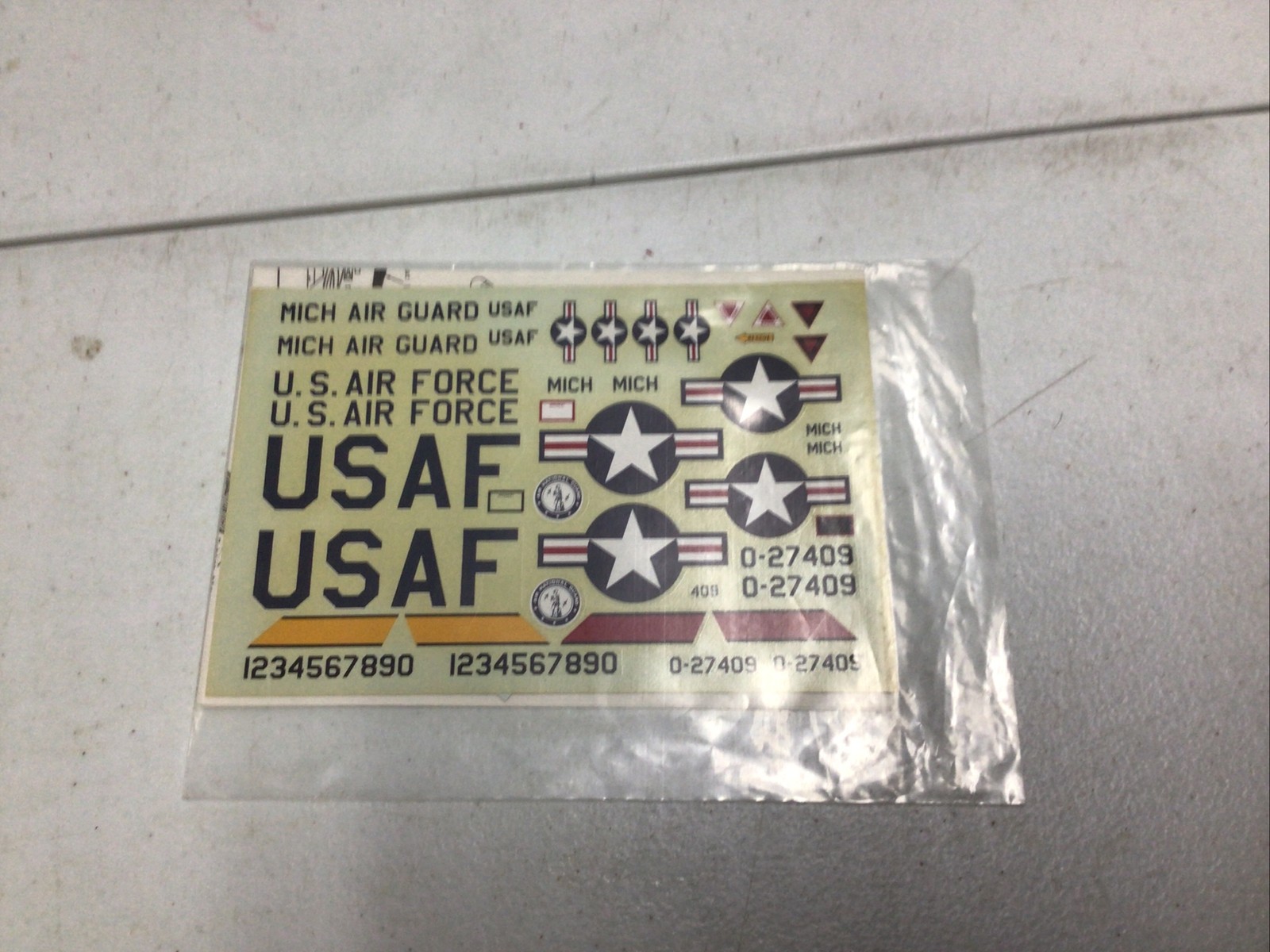 1/48 Bare Metal Decal #2 RF-84F/K Thunderflash LHH | eBay