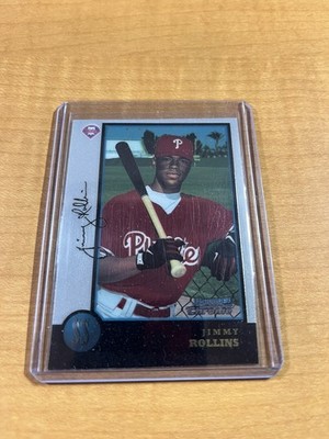1998 Jimmy Rollins Bowman Chrome Rookie Card # 181 | eBay