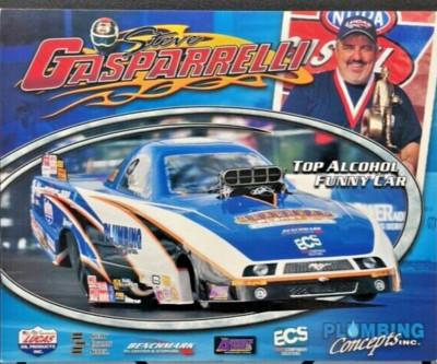 VRHTF NHRA COOL STEVE GASPARELLI TOP ALCOHOL FUNNY CAR HAND OUT | eBay