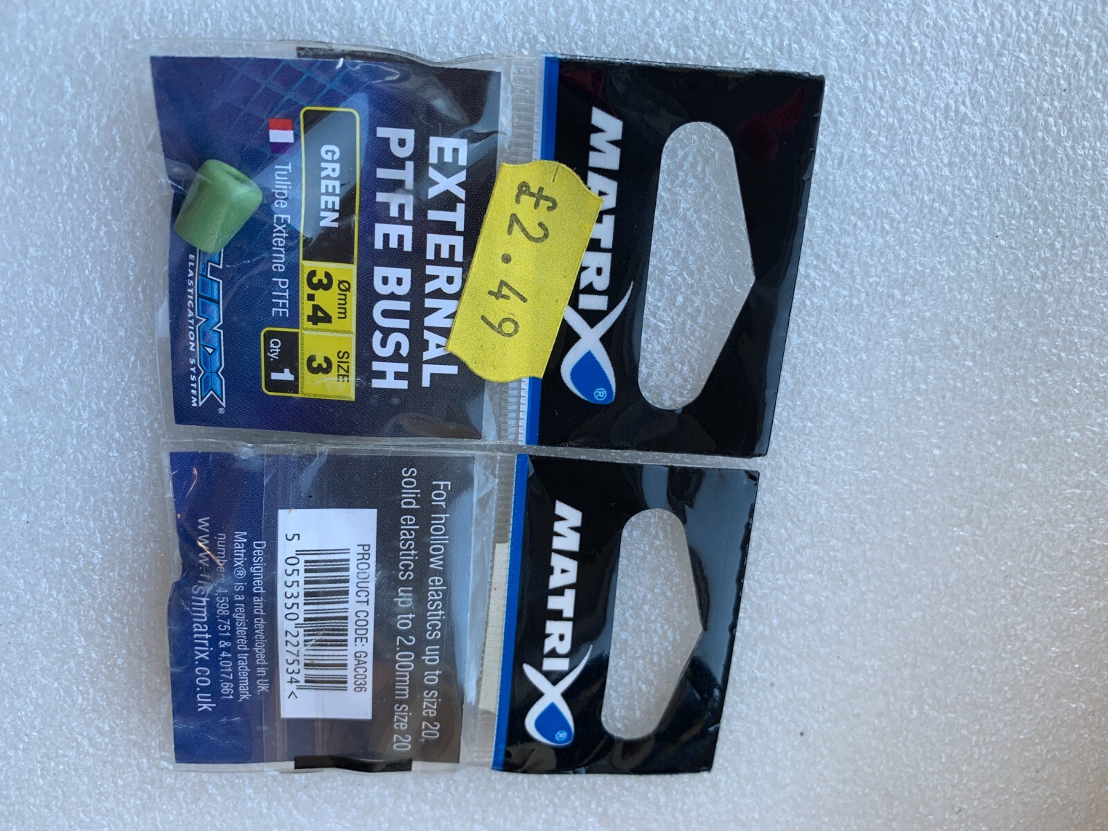 MATRIX EXTERNAL PTFE POLE BUSH 3.4MM SIZE 3 2OF | eBay UK