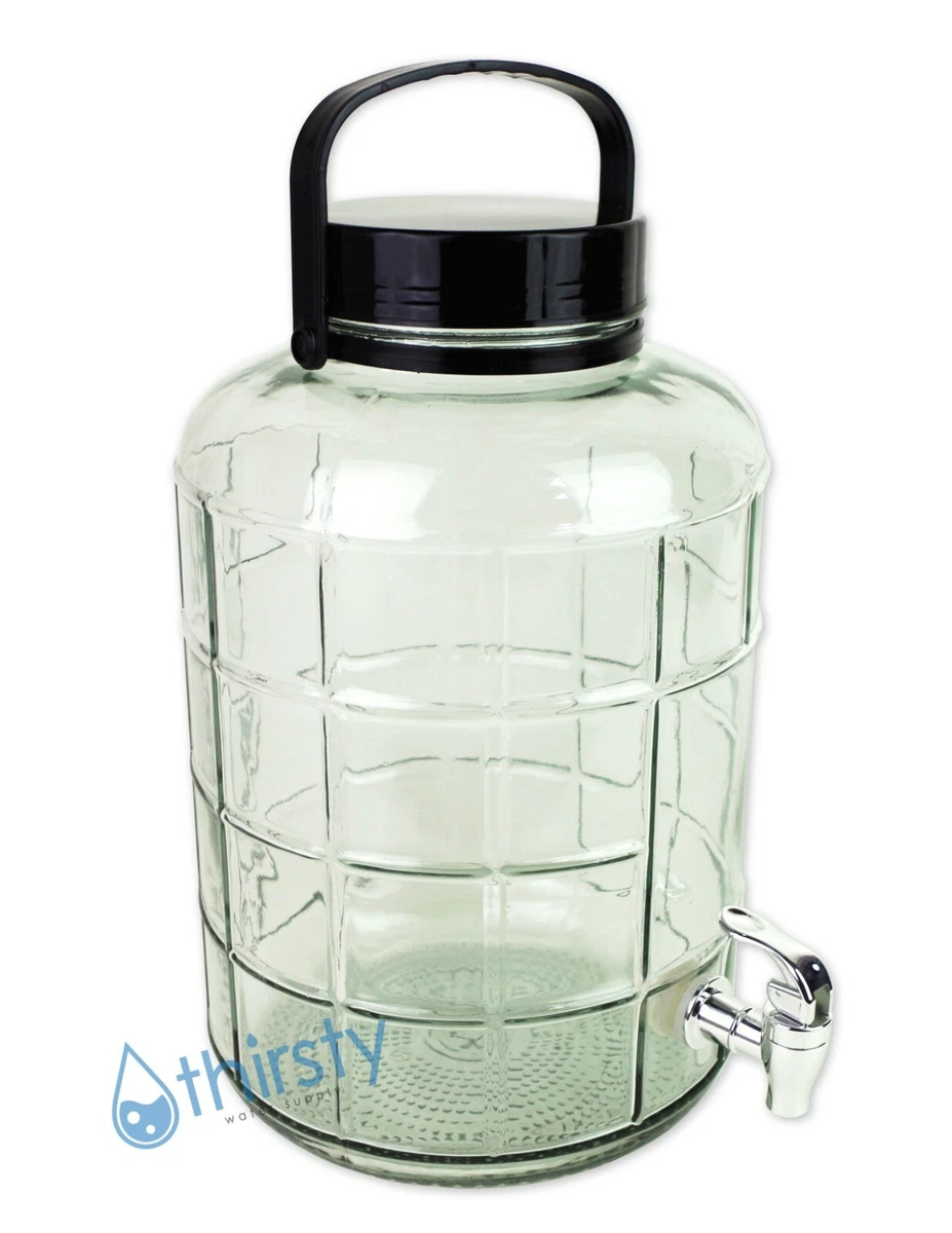Glass Water Jug Dispenser
