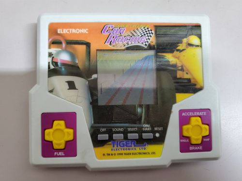 1998 Tiger Electronics Super Speedway Car Racing Handheld Game Tested ...