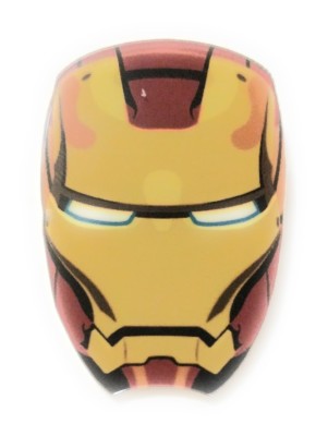 Classic IRON MAN Acrylic Pin Badge - Cosplay Retro Marvel Comics ...