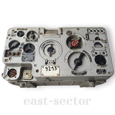 Rare R-123 Soviet Russian Tank Radio Station Polish Version Cold War ...