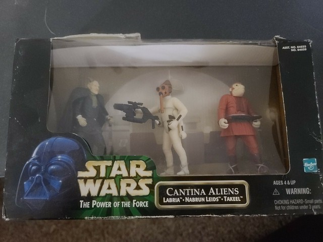 Hasbro Cantina Aliens Labria - Nabrun Leids - Takeel Action Figure for ...