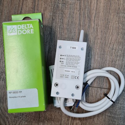 Delta Dore 6050561 RF 6600 Fp Récepteur Radio pour Chauffage | eBay