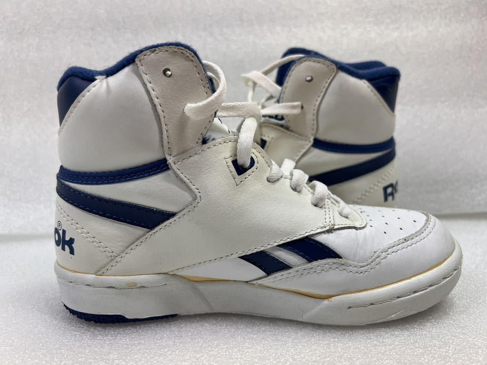 VINTAGE 80s REEBOK BB 4600 KIDS YOUTH Basketball Shoes Size 13.5 -NEW ...