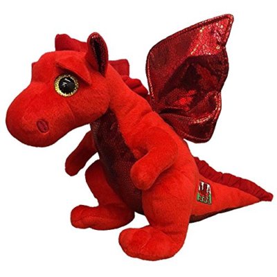 TY Beanie Babies Plush - Y Ddraig Goch Welsh Dragon Buddy 23cm | eBay