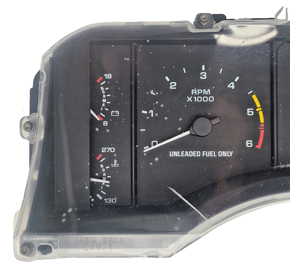 1990-1993 Ford Mustang OEM Speedometer Instrument Cluster Fox Body 4 ...