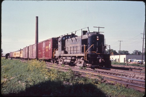 PRR Pennsylvania Alco RS scene duplicate slide | eBay
