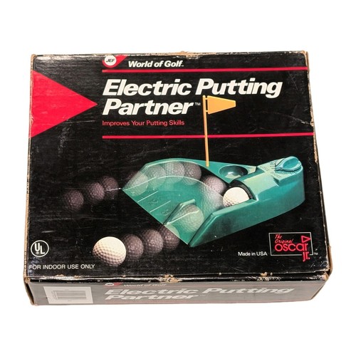 The Original Oscar Jr. Electric Putting Partner Ball Return Golf Made ...