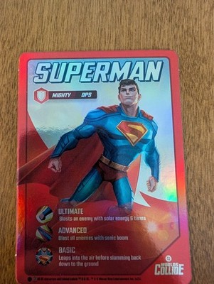 SDCC 2025 - DC Worlds Collide - Superman Exclusive Card Promo Giveaway ...