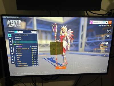 Pink Mercy And Rose Gold Mercy Account With Drop Icon. | eBay