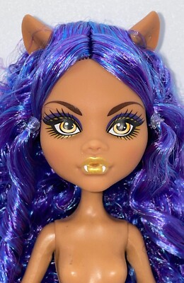 Monster High 2023 Winter Howliday Clawdeen Wolf Articulated Nude ...