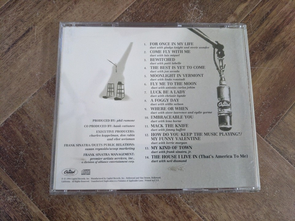 Frank Sinatra Duets Volume 2 CD 1992 | eBay