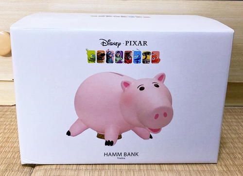 Disney store limited Toy Story Ham Piggy bank Made of Resin Unused From ...