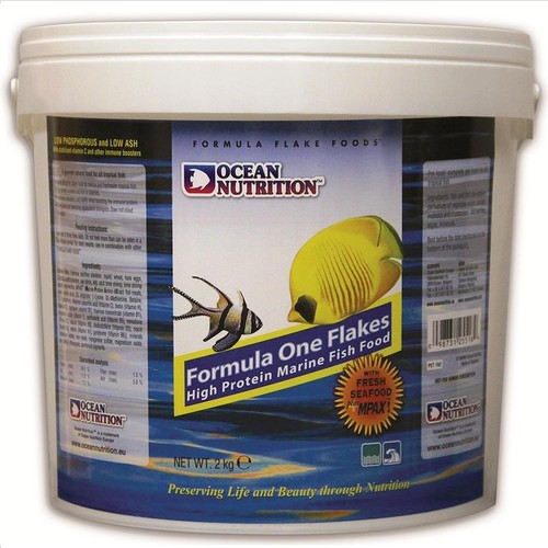 Ocean Nutrition Formula One Flake 2kg Bucket | eBay