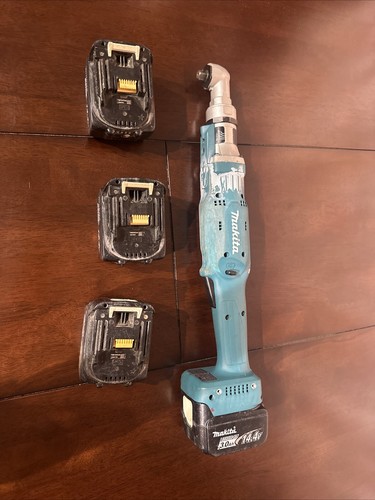 Makita 3.0 Ah 14.4V Brushless 3/8" Angle Nut Runner Torque DFL204F w/4 ...