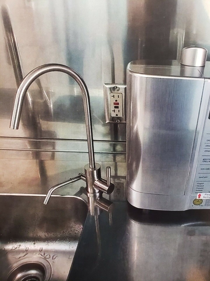 12" Kangen Enagic Ionizer Faucet Installations kit included - Polished ...