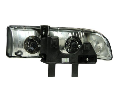 Anzo USA 111014 Crystal Headlight Set Fits 98-04 S10 Blazer S10 Pickup ...