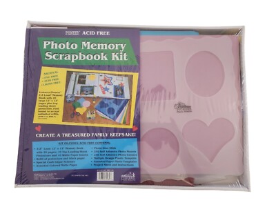 Pioneer Acid Free Photo Memory Scrapbook Kit- New Sealed | eBay