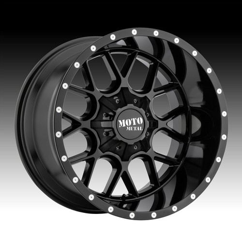 4/Moto Metal MO986 Siege Gloss Black 20x9 6x135 / 6x5.5 18mm ...