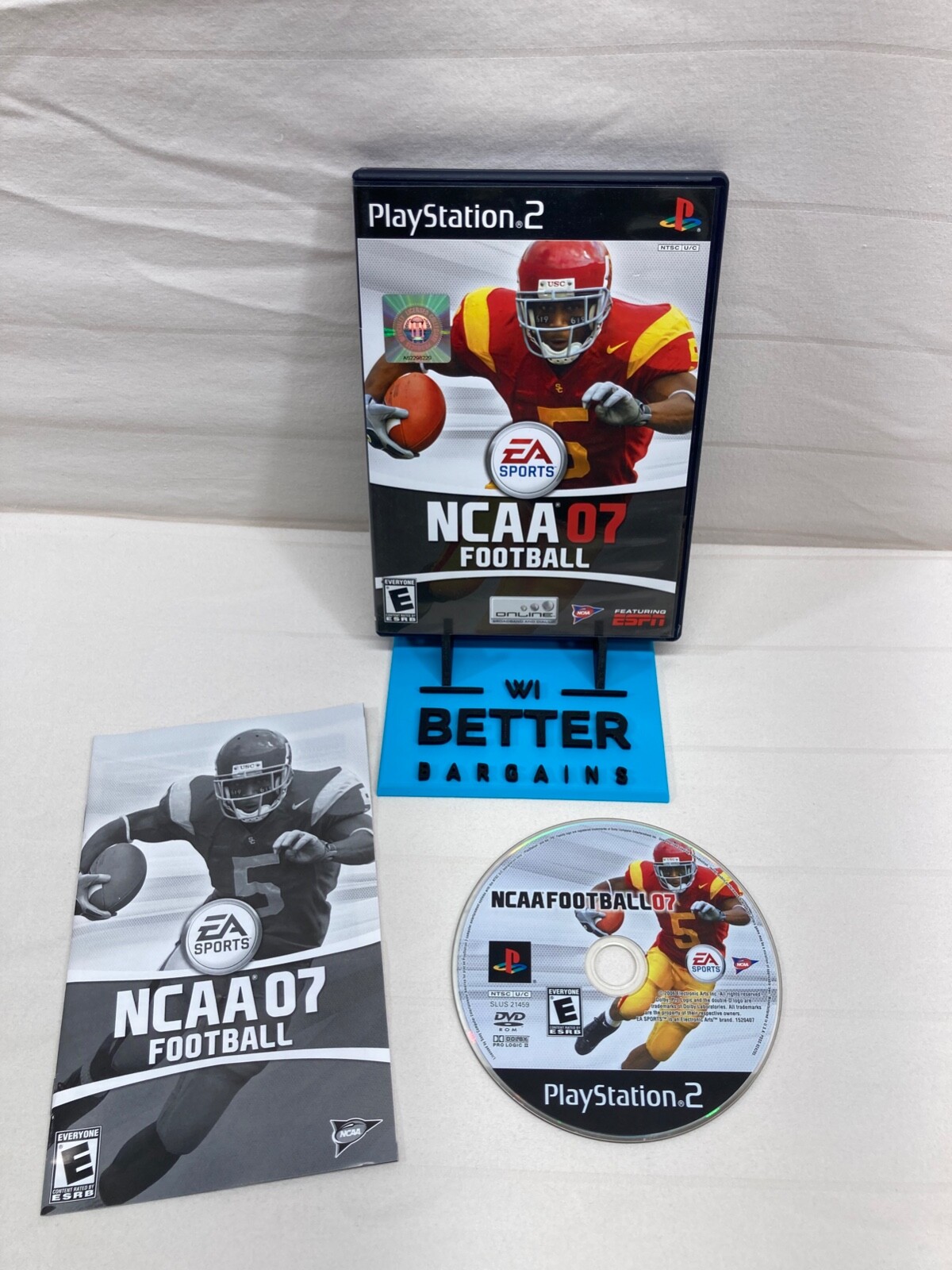 NCAA Football 07 (PlayStation 2) CIB PS2 Game, Case & Manual (Tested ...