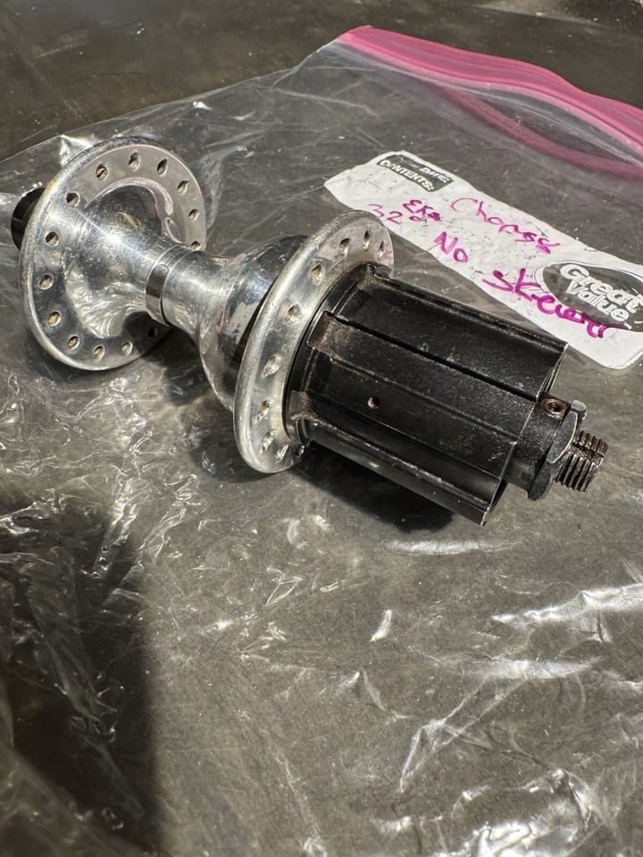 Campagnolo Chorus EXA Drive 32 hole Rear Hub NO Skewer | eBay