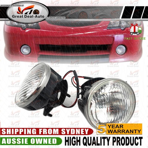 Pair LH+RH Fog Light Spot Lamp S SS For Holden Commodore VX VU VY 00-04 ...