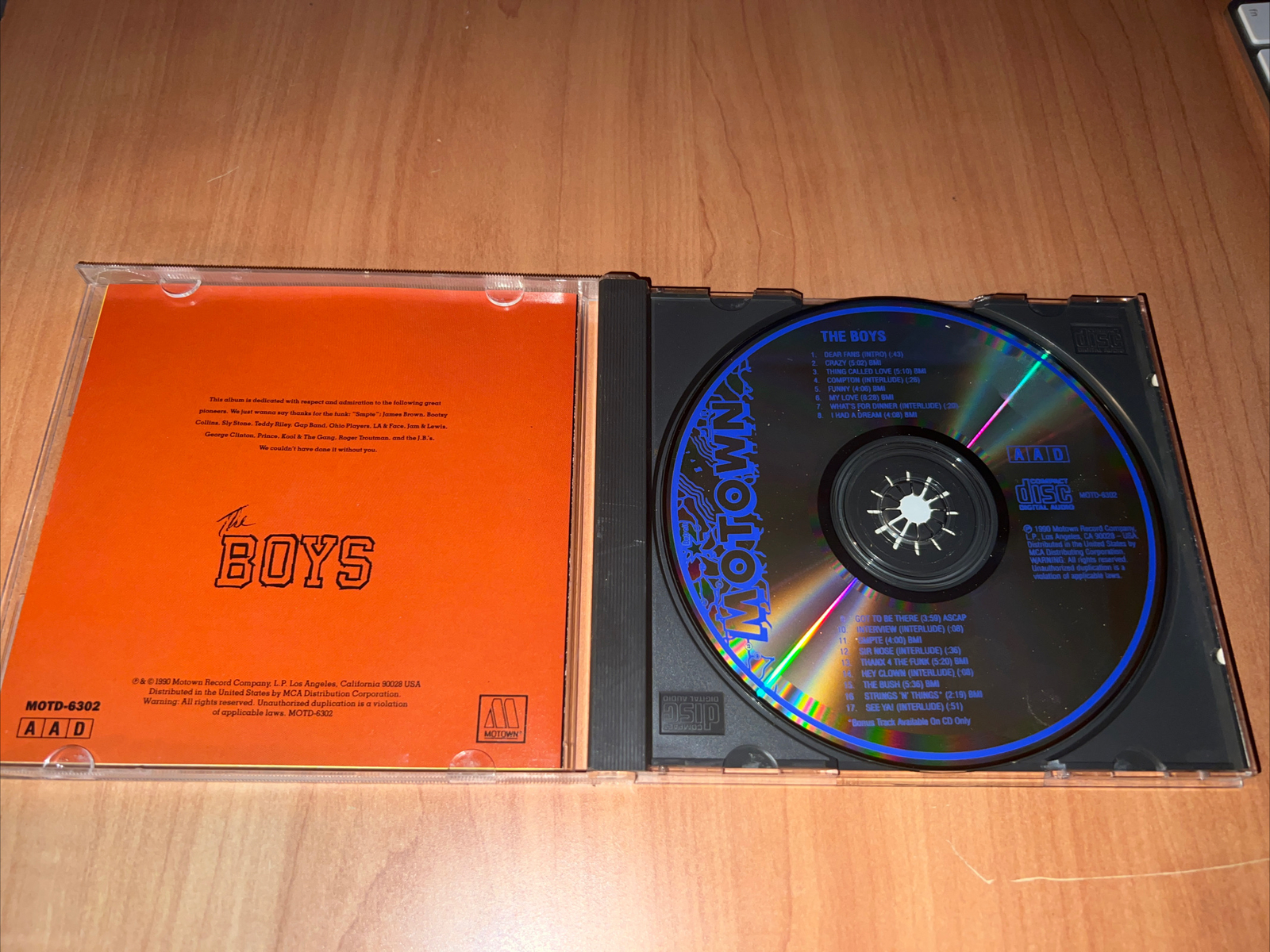 The Boys – The Boys CD 1990 Motown – MOTD-6302 | eBay