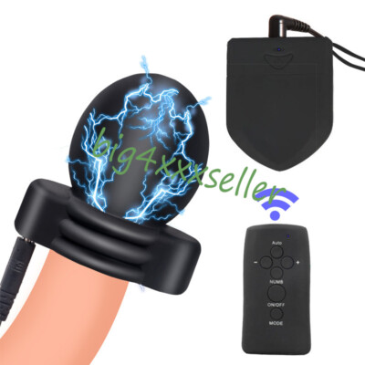 Electri Shock Scrotum Training Delay Male Chastity Exercise Device | eBay