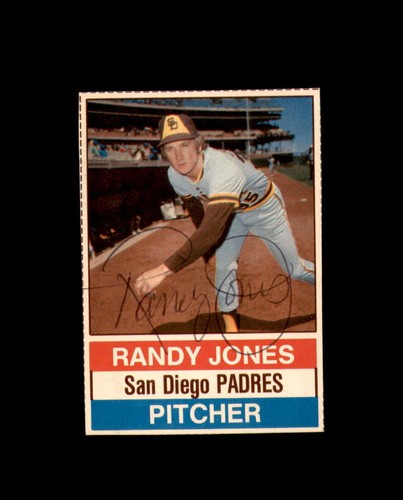 Randy Jones Signed 1976 Hostess San Diego Padres Autograph | eBay