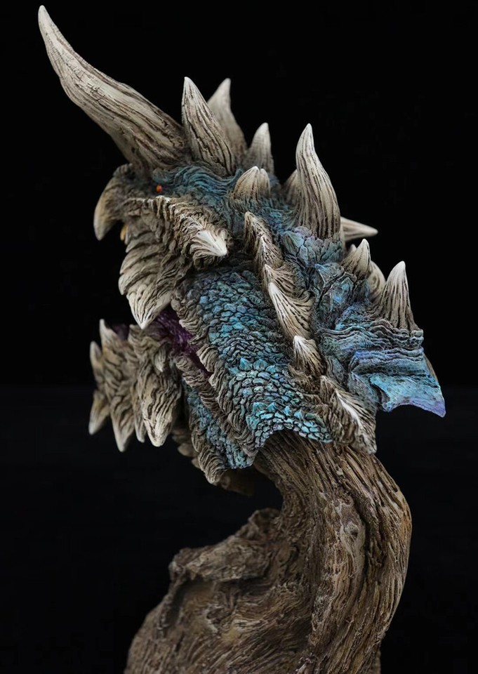 23cm Monster Hunter Dragon Garage Kit Figure Model Kit Unpainted ...