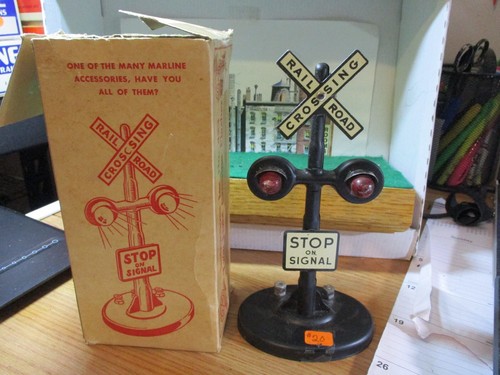 Vintage Marx O Gauge #423 Twin Light Railroad Crossing Signal ...