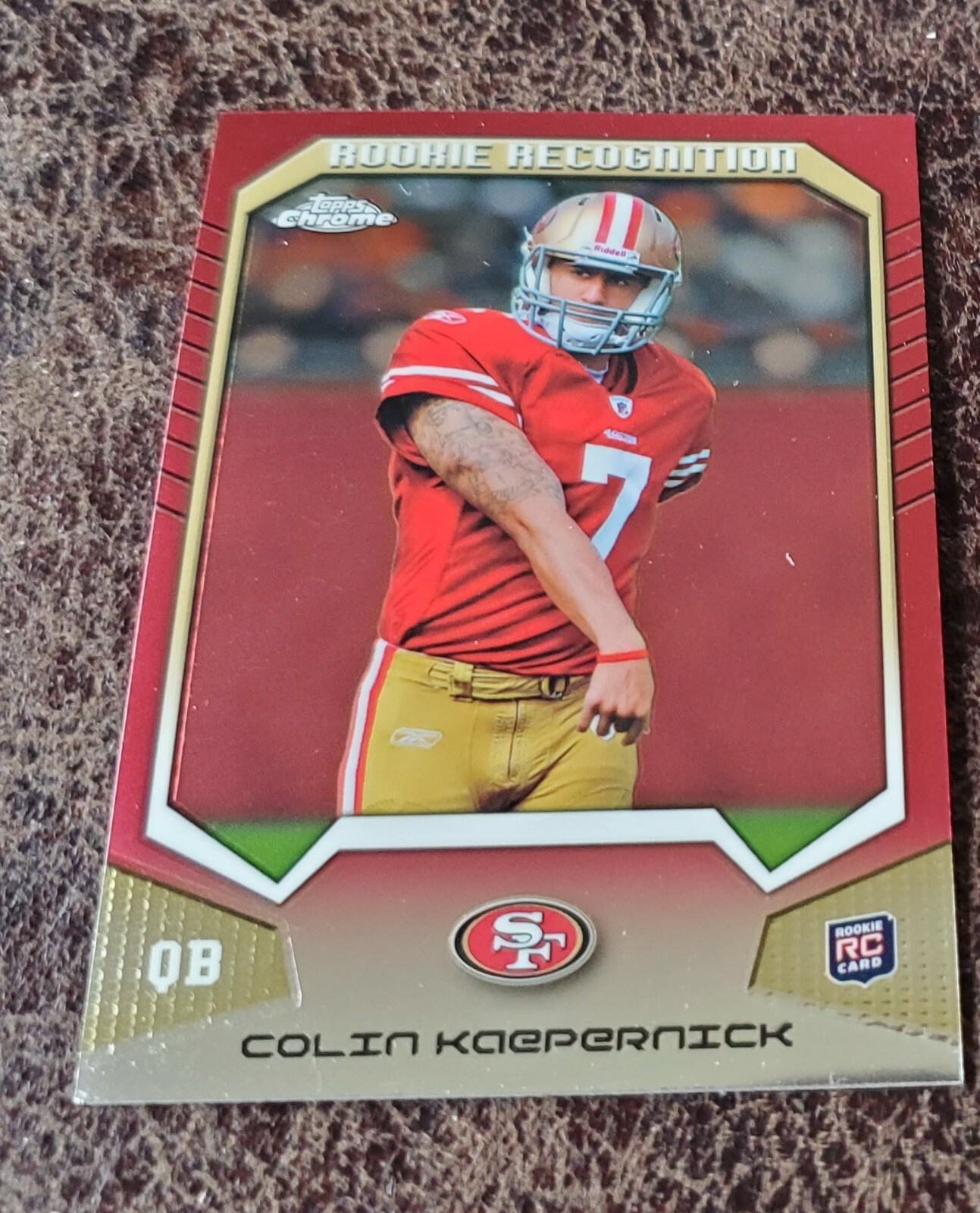 2011 Topps Chrome Colin Kaepernick Rookie Recognition #RR-CK San ...