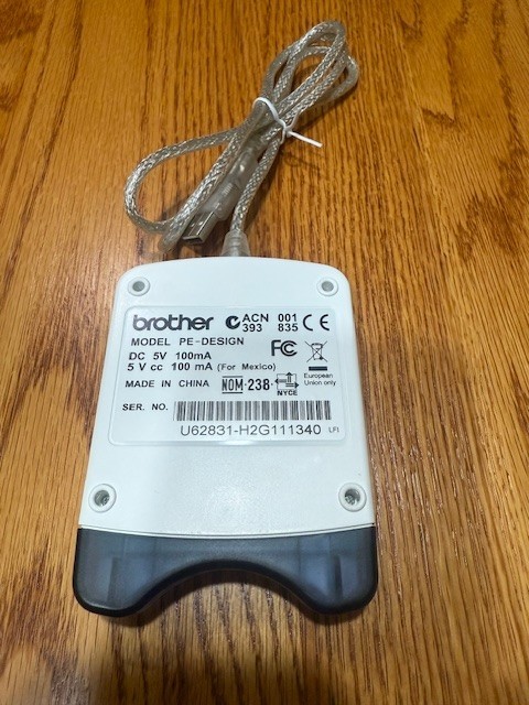 Brother PE Design USB Card Reader UNIT ONLY | eBay