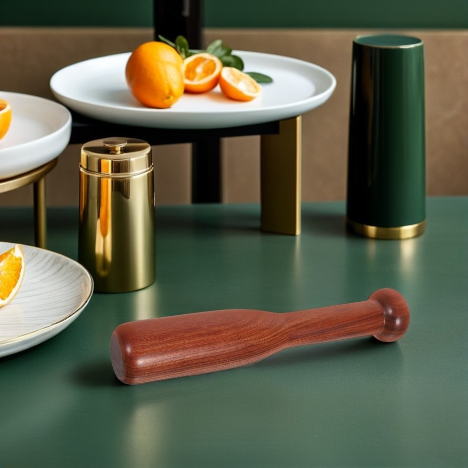 Vegetable Fermentation Tool Wooden Sauerkraut Pounder Fermenter Tamper ...